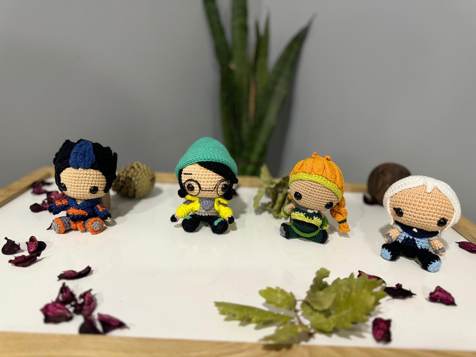Crochet Valorant Agent Dolls | Neon, Yoru, Phoenix, Skye, Killjoy, Jett ...