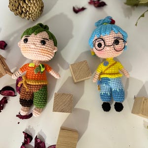 It Takes Two May and Cody Crochet Dolls (6")| Perfect Couple's Gift, Custom Orders Available - Etsy