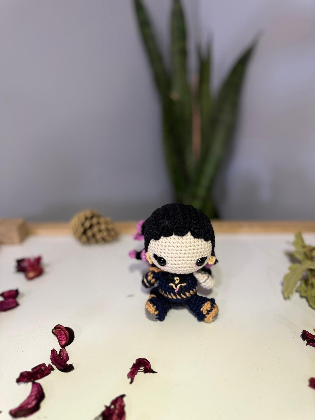 Crochet Valorant Reyna Agent Doll | Gamer Gift & Collectible | Reyna ...