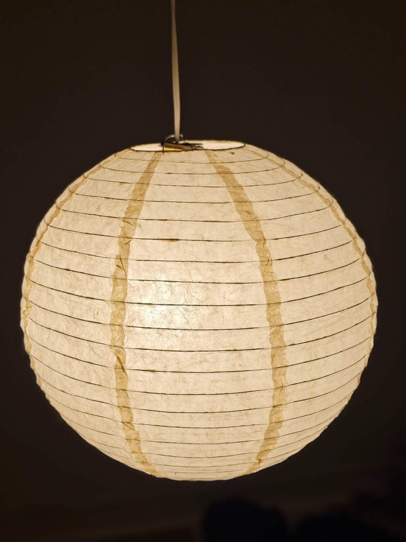 Rice Paper Lampshade | Handmade Lokta Paper Lampshade | Paper Lantern ...