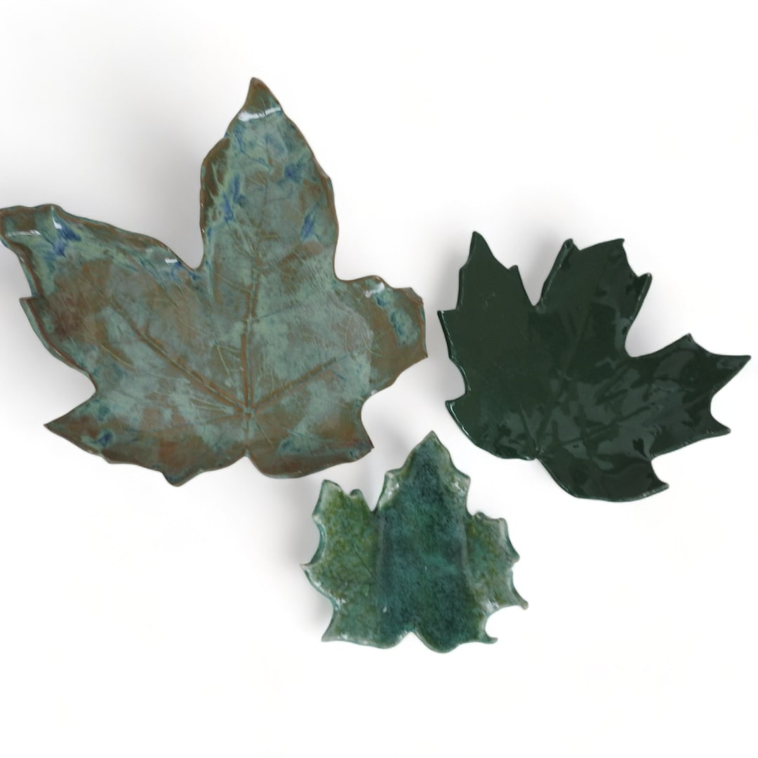 Spoon Rest - Maple Leaf Spoon Rest - Green Maple Leaf Spoon Rest - Etsy ...