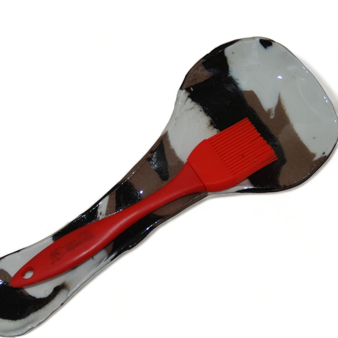 Spoon Rest - Large Ceramic Spoon Rest - Spoon Shaped Spoon Rest - Etsy