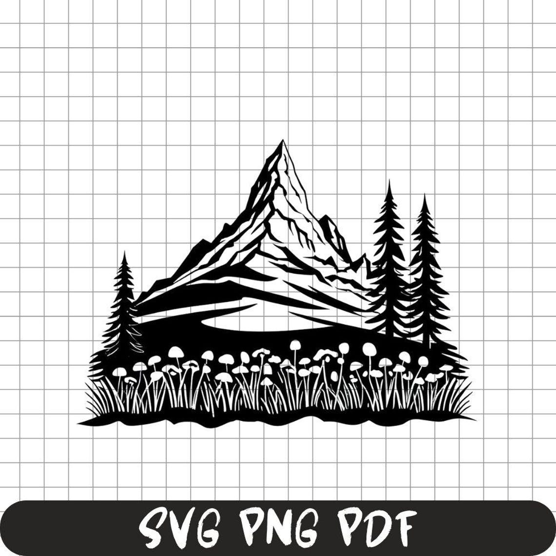 Wildflowers Svg, Wildflowers Dxf for Laser Cut, Svg for Cricut, Flowers ...