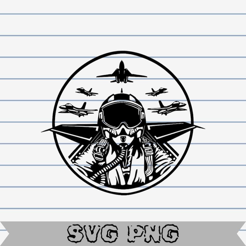 Pilot Svg - Etsy