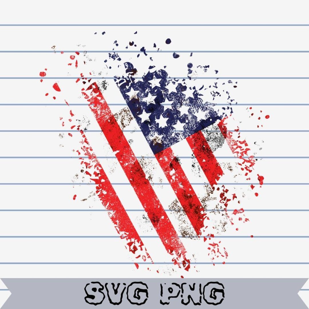 American Flag Svg, USA Flag Svg, 4th of July Svg, American Flag Cut ...