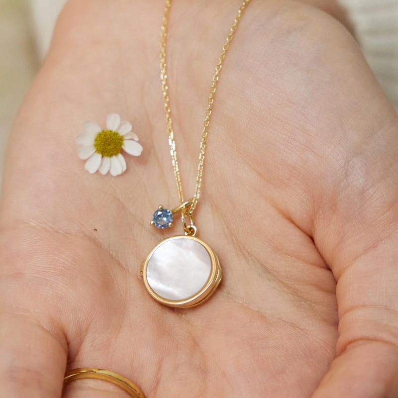 Pearl Locket - Etsy