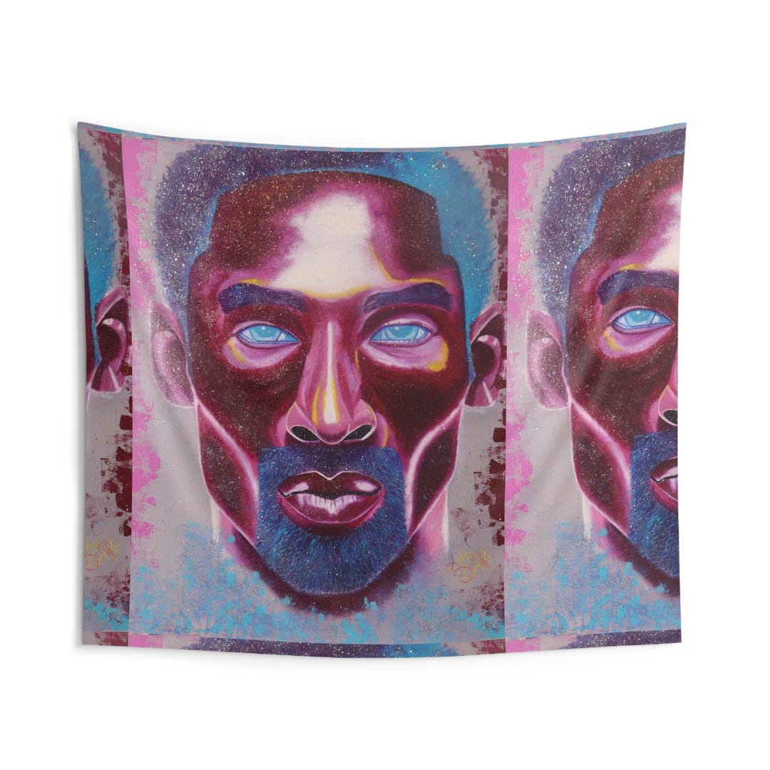 Devineart Mamba Kobe Bryant Inspired Indoor Wall Tapestries, Basketball ...