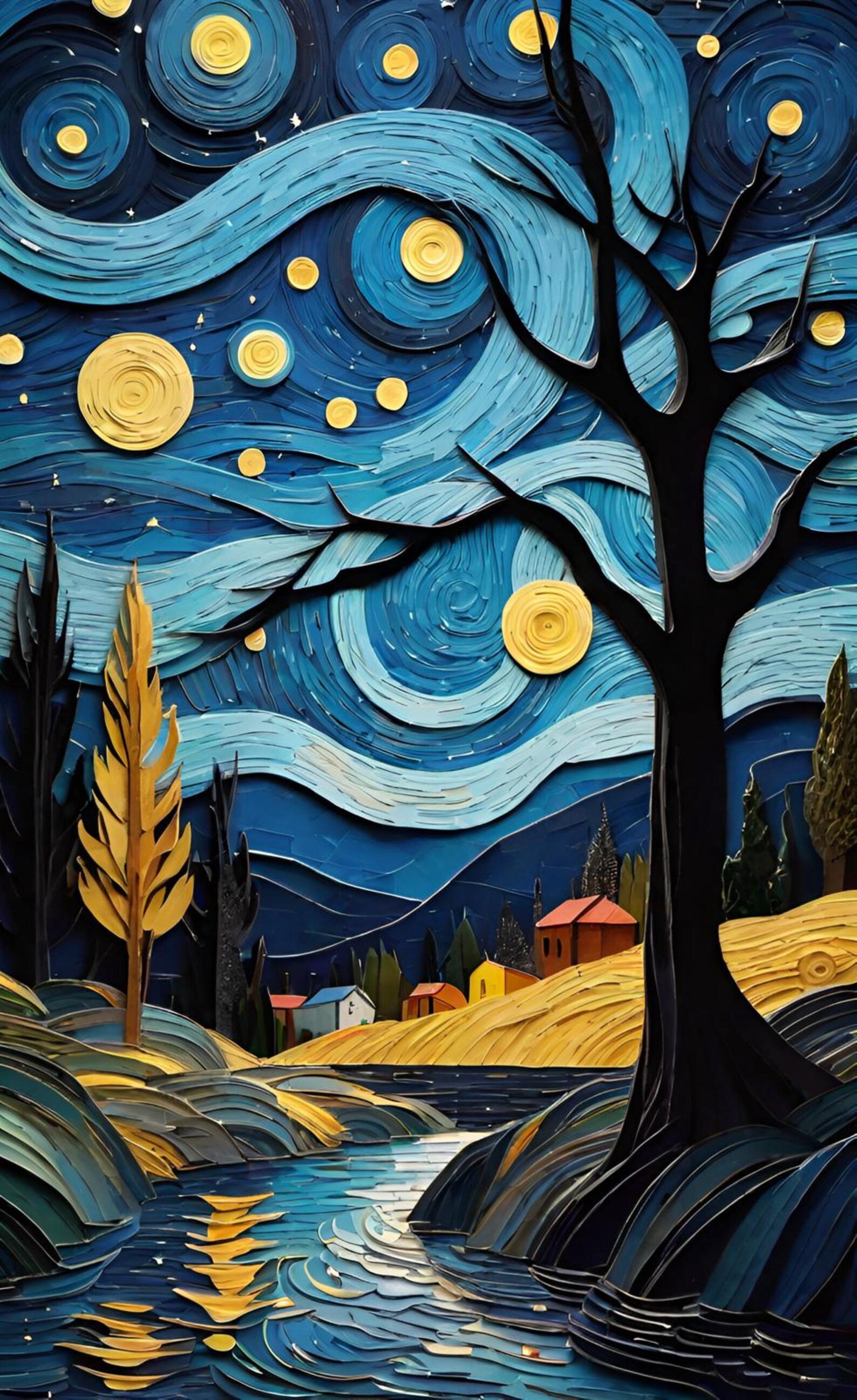 Van Gogh Design, Starry Night, Outstanding, Eye-catching, Fascinating ...
