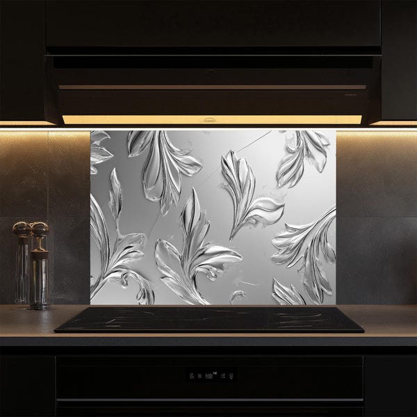 Silver Backsplash - Etsy