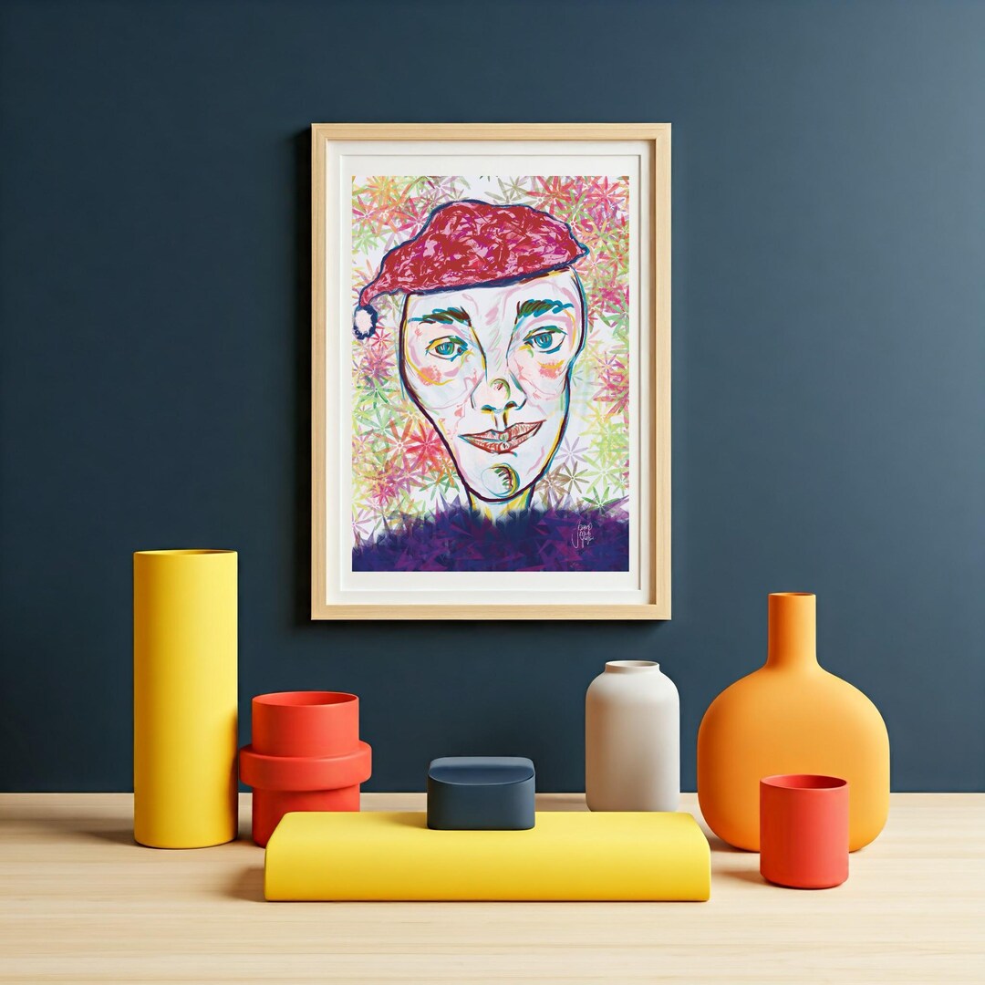 Creepy Poster for Unusual Christmas, Moody Winter Print, Dark Christmas ...