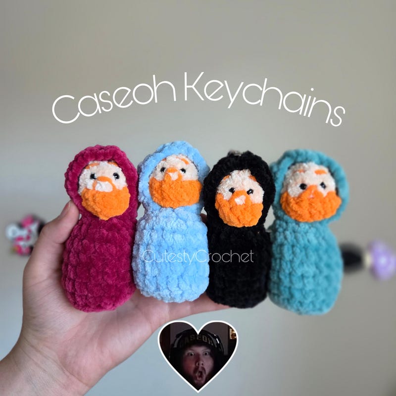 Caseoh Plush - Etsy
