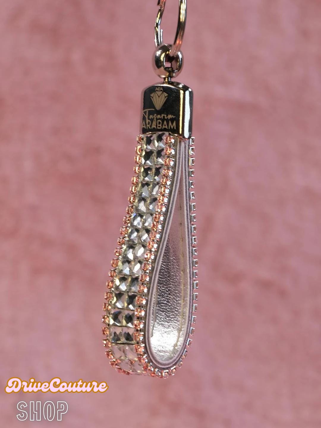 Bling Sparkly Car Keychain for Women Diamond Sparkly Colorful Car ...