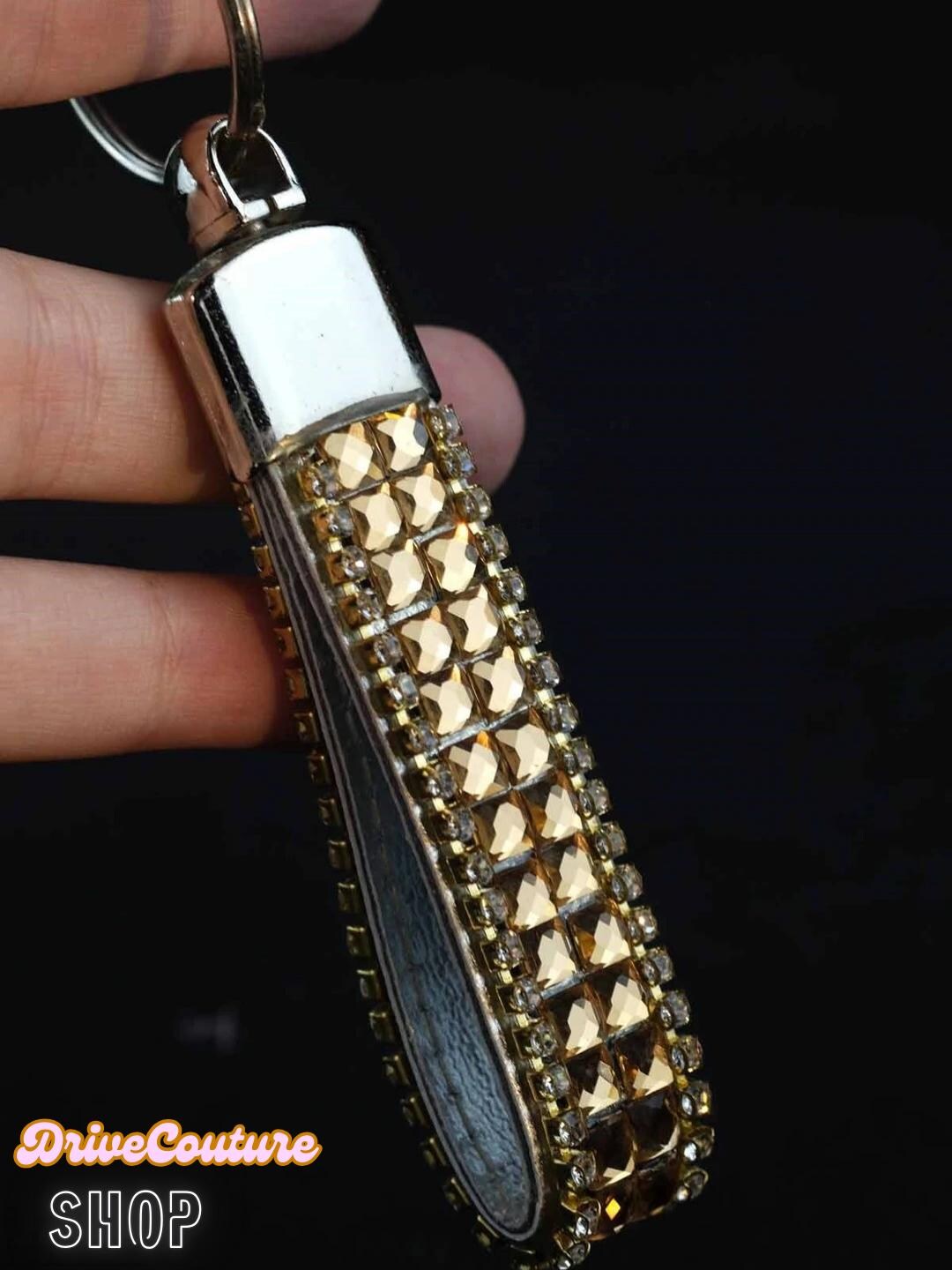 Bling Sparkly Car Keychain for Women Diamond Sparkly Colorful Car ...