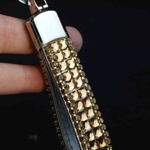 Bling Sparkly Car Keychain for Women Diamond Sparkly Colorful Car ...