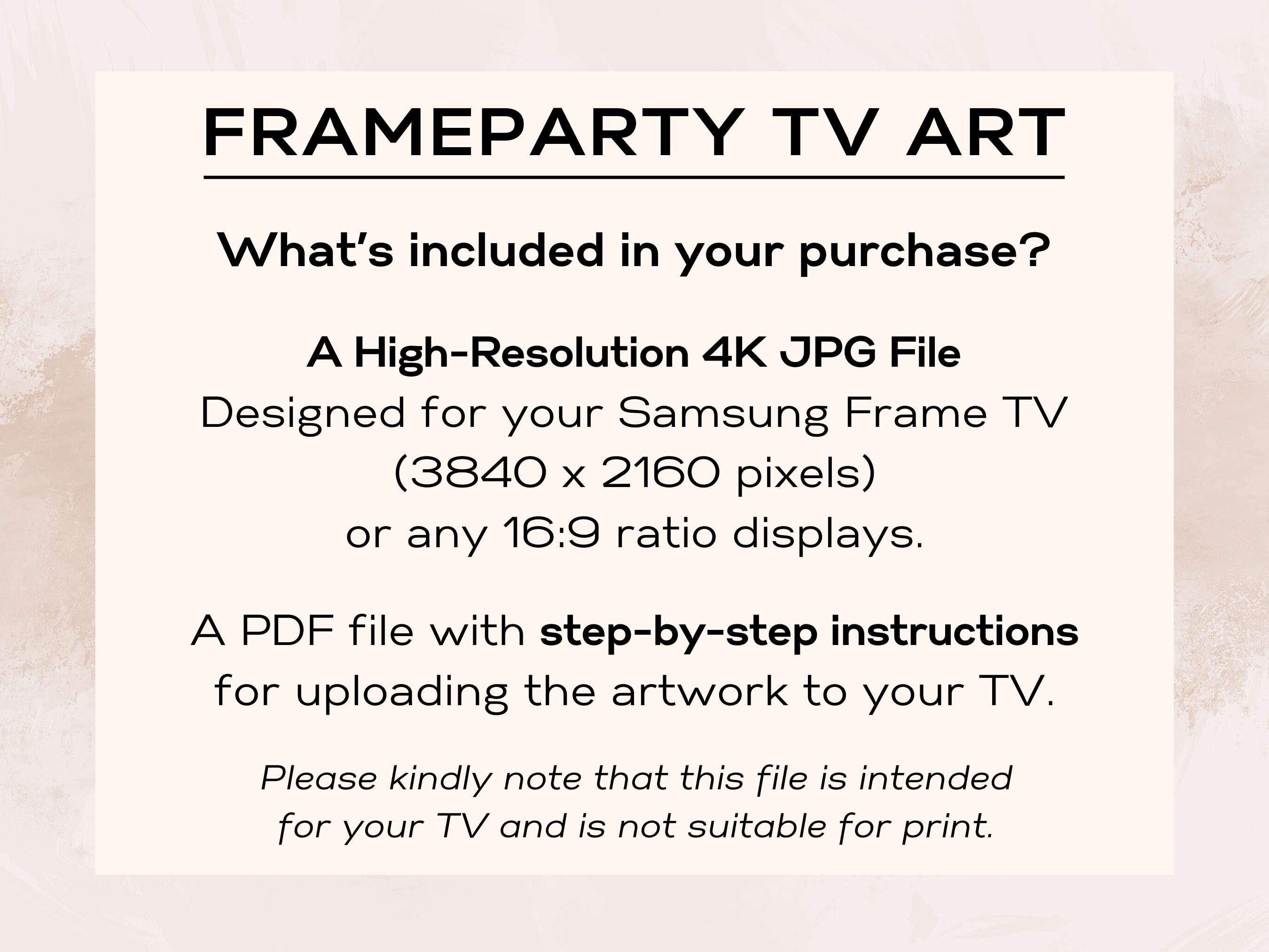 Graduation Frame TV Art Congrats Black Gold Balloons Digital Download ...