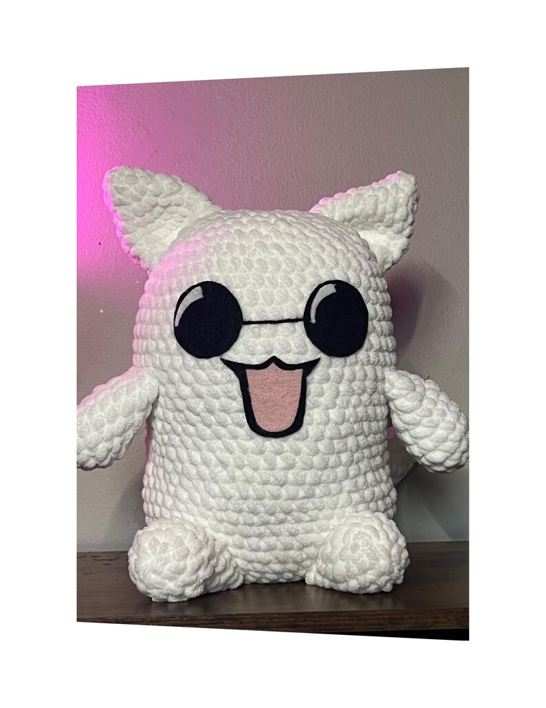 Gojo Cat Amigurumi Crochet Pattern Cute Anime-inspired Cat Plush PDF ...