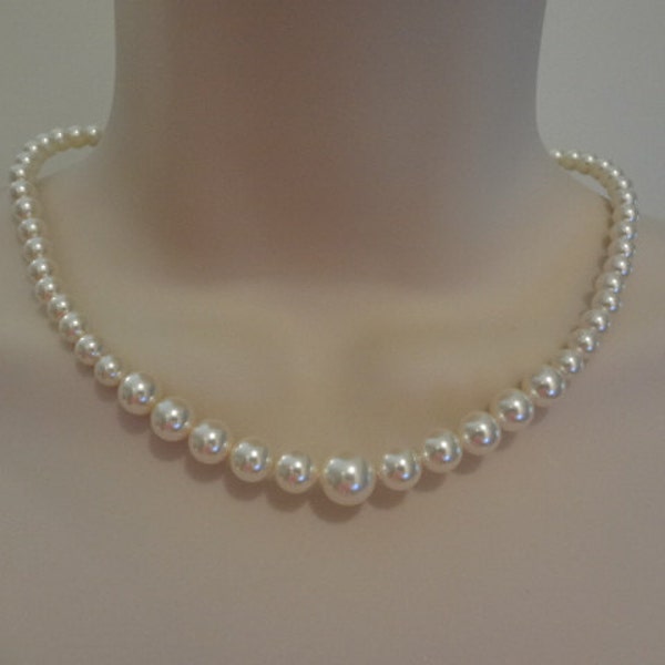 Graduated Pearls - Etsy