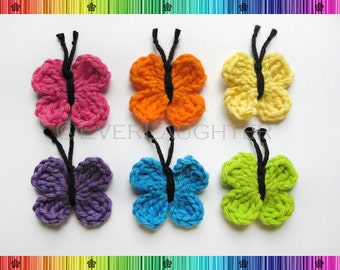 Pattern-crochet Loopy Butterfly-detailed Photos | Etsy