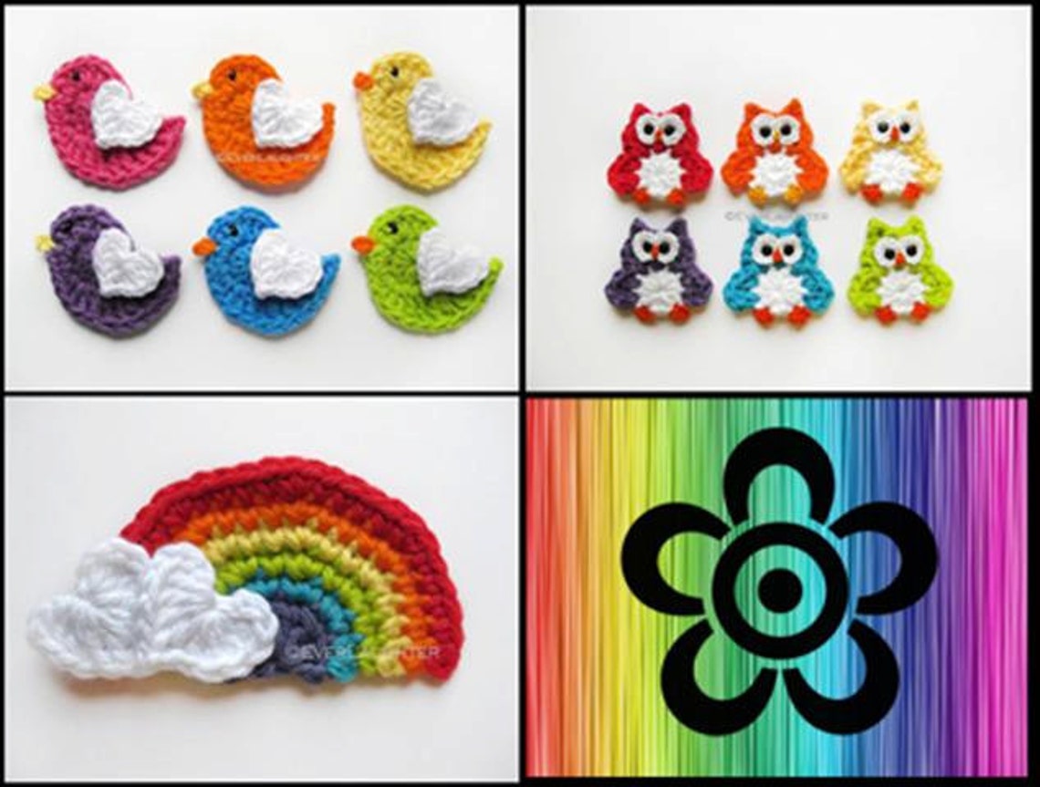 Your Choice of 5 Crochet Patterns PDF - Etsy