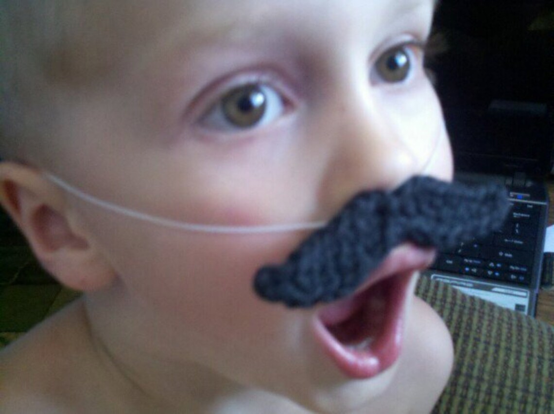 Pattern-mustache and Lips Applique-detailed Photos - Etsy