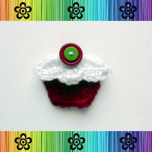 Sweet Cupcake Applique - CROCHET PATTERN - Etsy