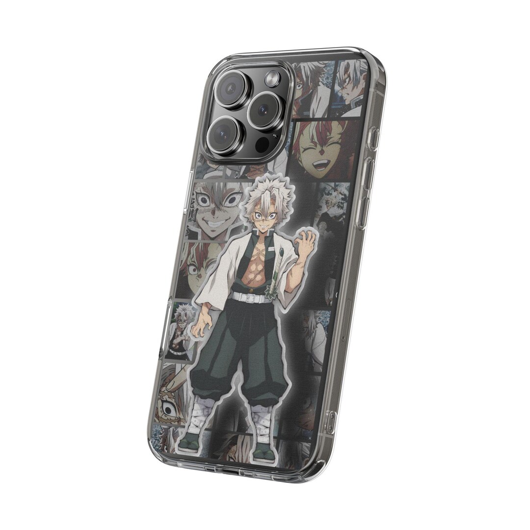Demon Slayer Sanemi Clear Phone Case Slim Protection for iPhone and ...