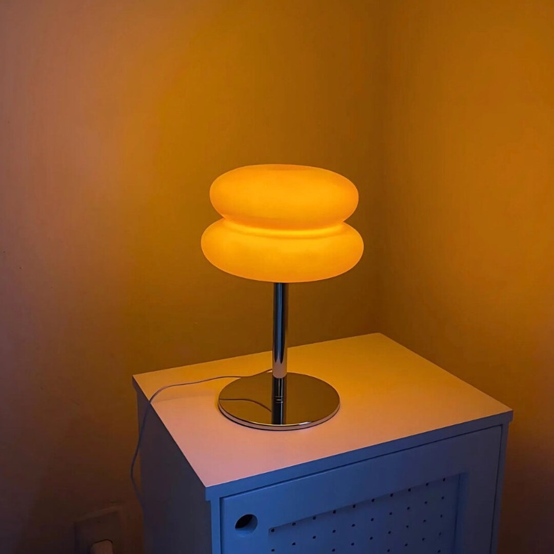 Vintage Minimalist Table Lamp Warm Soft Glow Light for Bedrooms, Living ...