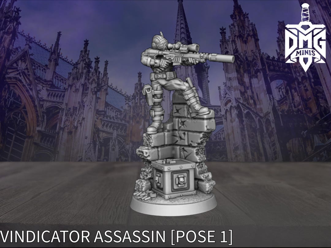 3D Printed Vindicator Imperial Assassin - Etsy