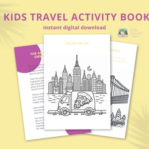 Explore New York City! | Travel Busy Book | Travel Activity Kit ...