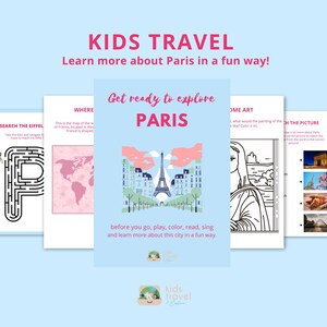 Explore Paris! | Travel Activities for Kids | Paris Travel | Travel ...