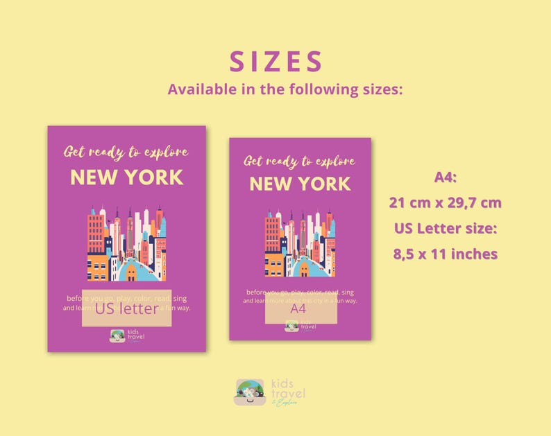 Explore New York City! | Travel Busy Book | Travel Activity Kit ...