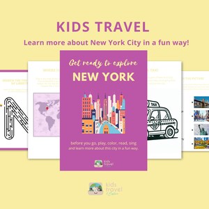 Explore New York City! | Travel Busy Book | Travel Activity Kit ...