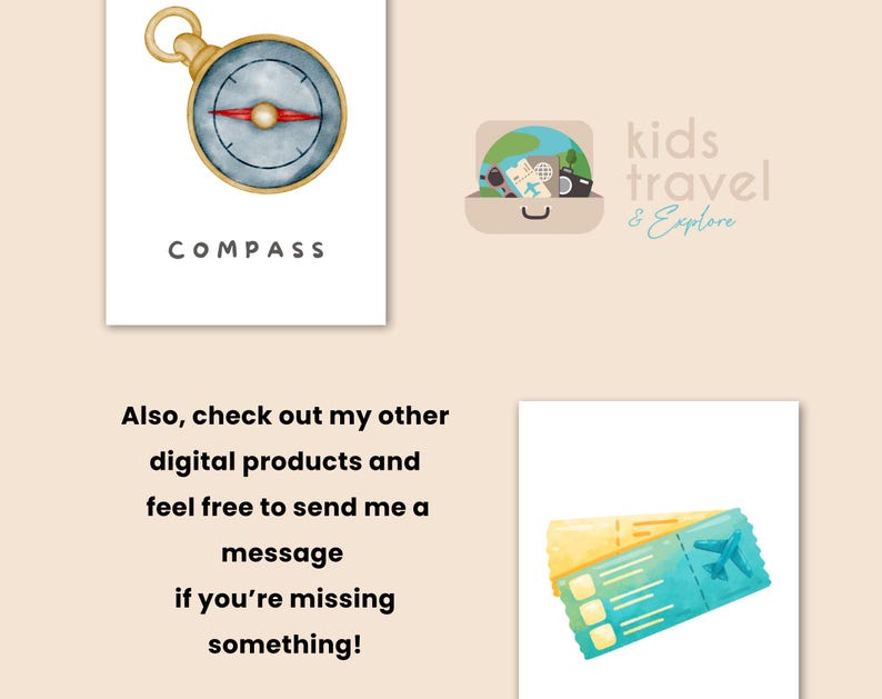 Printable Flashcards for Kids | Travel Flashcards | Digital Flashcards ...