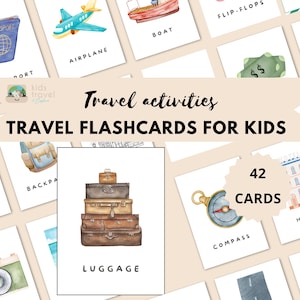 Printable Flashcards for Kids | Travel Flashcards | Digital Flashcards ...