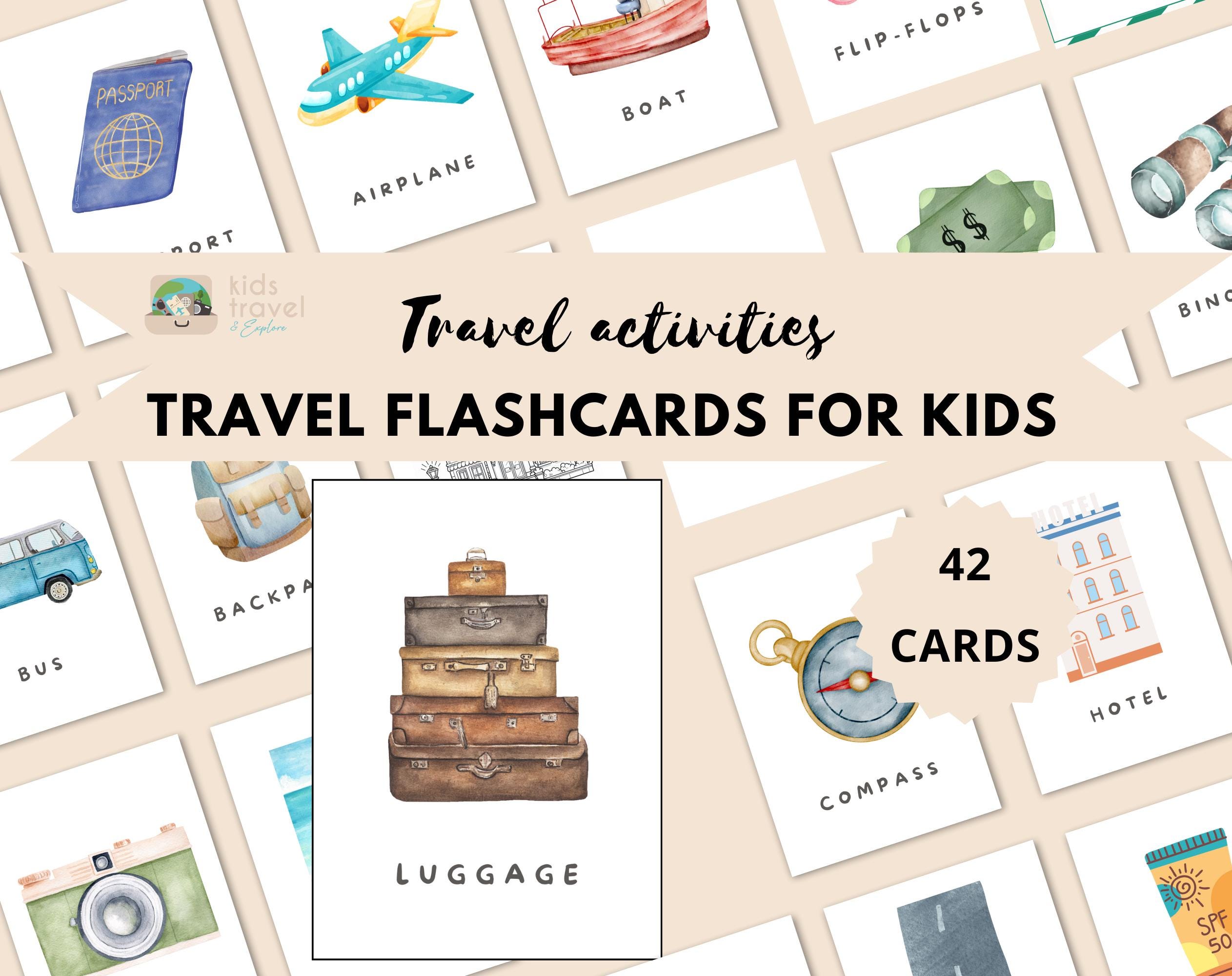 Printable Flashcards for Kids | Travel Flashcards | Digital Flashcards ...