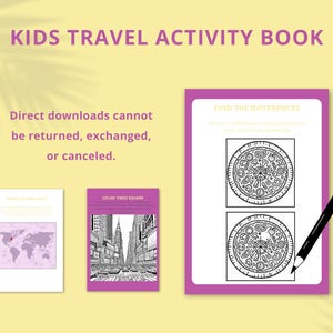 Explore New York City! | Travel Busy Book | Travel Activity Kit ...