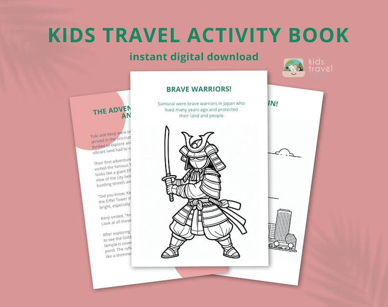 Explore Japan! | Busy Book | Travel Activities | Kids Activities ...