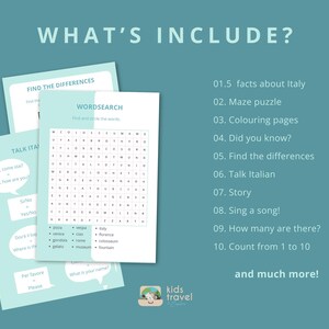 Explore Italy | Travel Busy Book | Italy Travel | Travel Guide | Kids ...