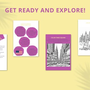 Explore New York City! | Travel Busy Book | Travel Activity Kit ...