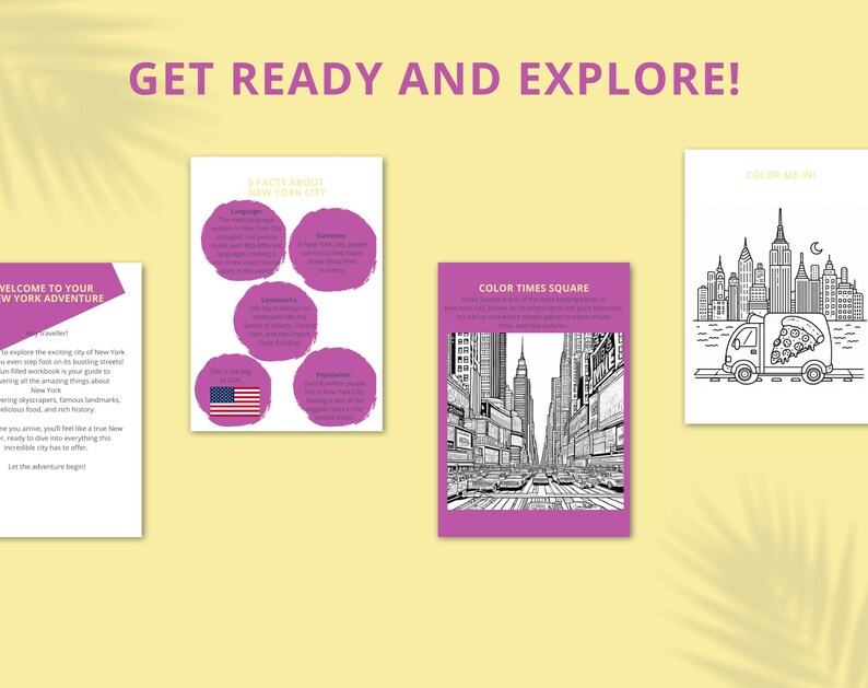 Explore New York City! | Travel Busy Book | Travel Activity Kit ...