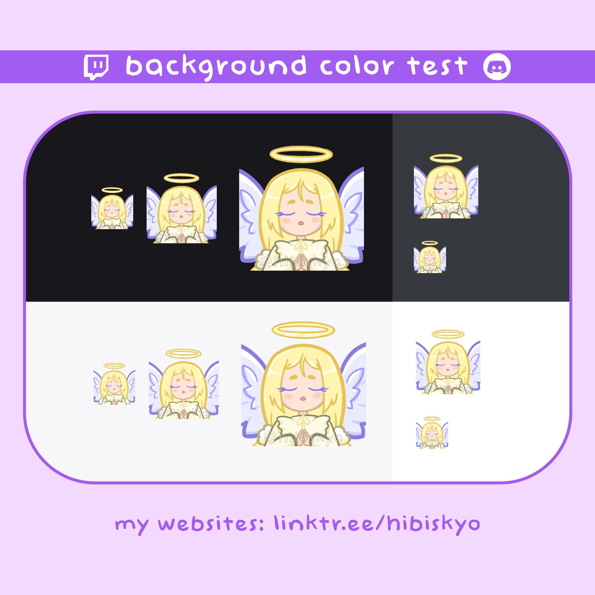 Angel Emotes for Twitch and Discord / Halloween Emotes Set / Spooky ...