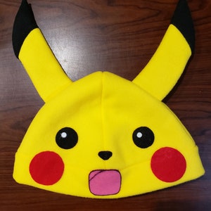 Pokemon Hat Pikachu OR Surprised Pikachu MADE to ORDER - Etsy