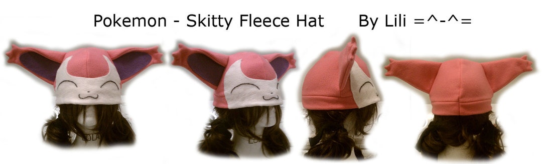 Pokemon Hat Skitty - Etsy