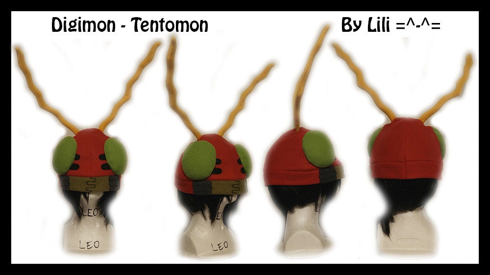 Digimon Hat Tentomon - Etsy