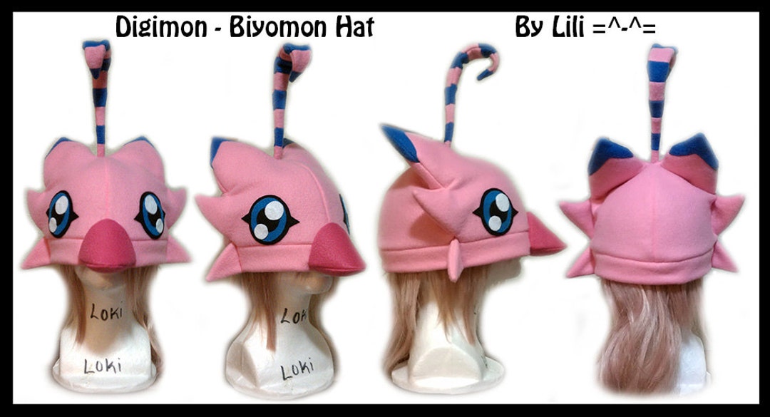 Digimon Hat - Biyomon - MADE TO ORDER - Etsy