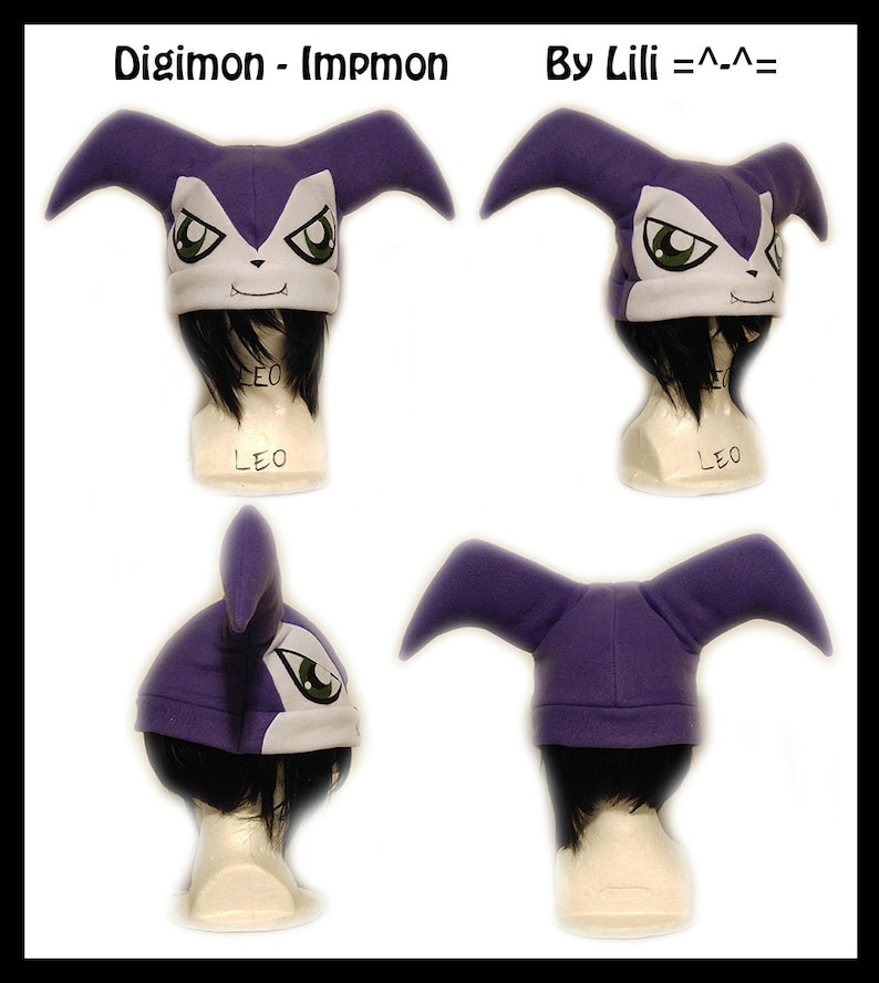 Digimon Hat Impmon - Etsy
