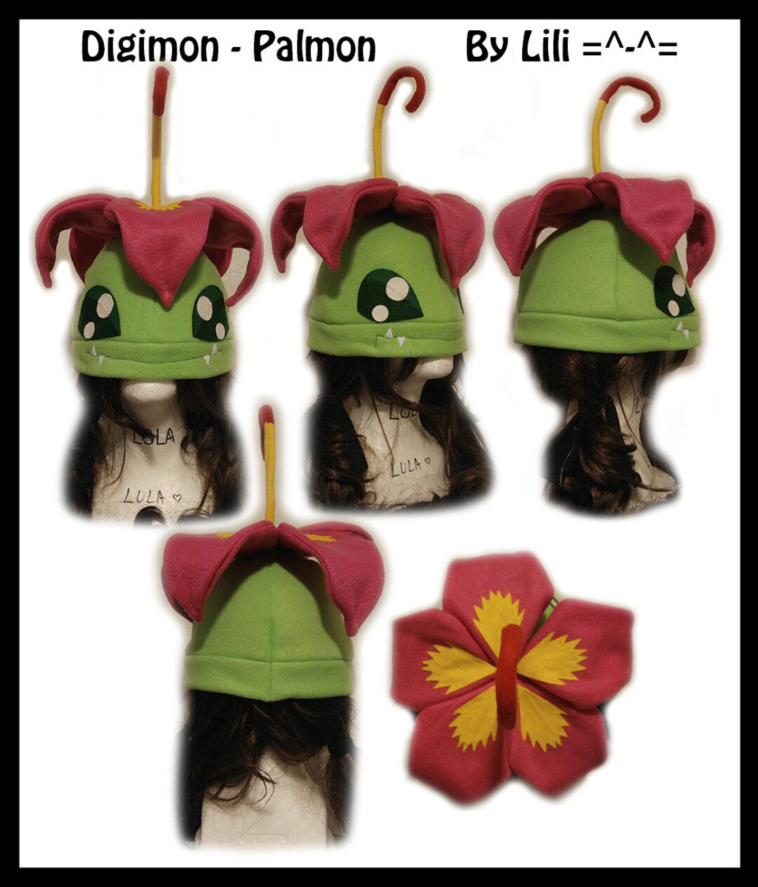 Digimon Hat - Palmon - MADE TO ORDER - Etsy
