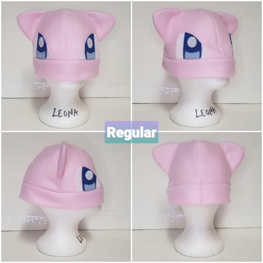 Pokemon Hat - Mew - MADE TO ORDER - Etsy