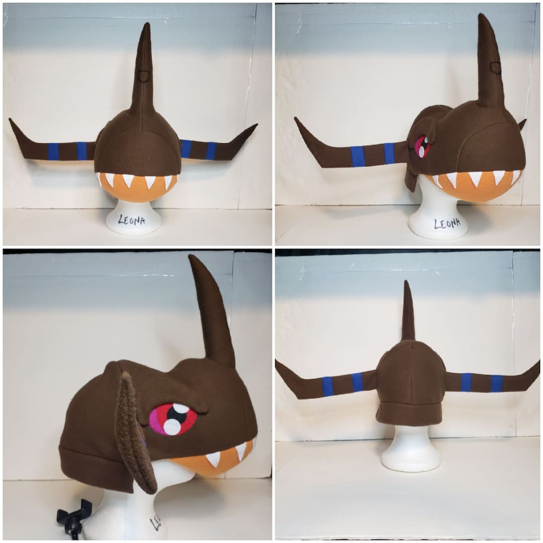 Digimon Hat - Greymon - MADE TO ORDER - Etsy
