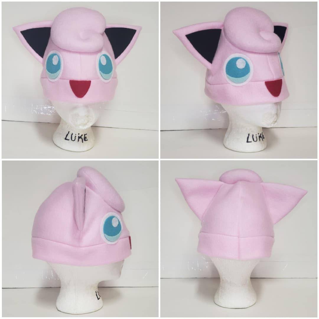 Pokemon Hat - Jigglypuff - MADE TO ORDER - Etsy